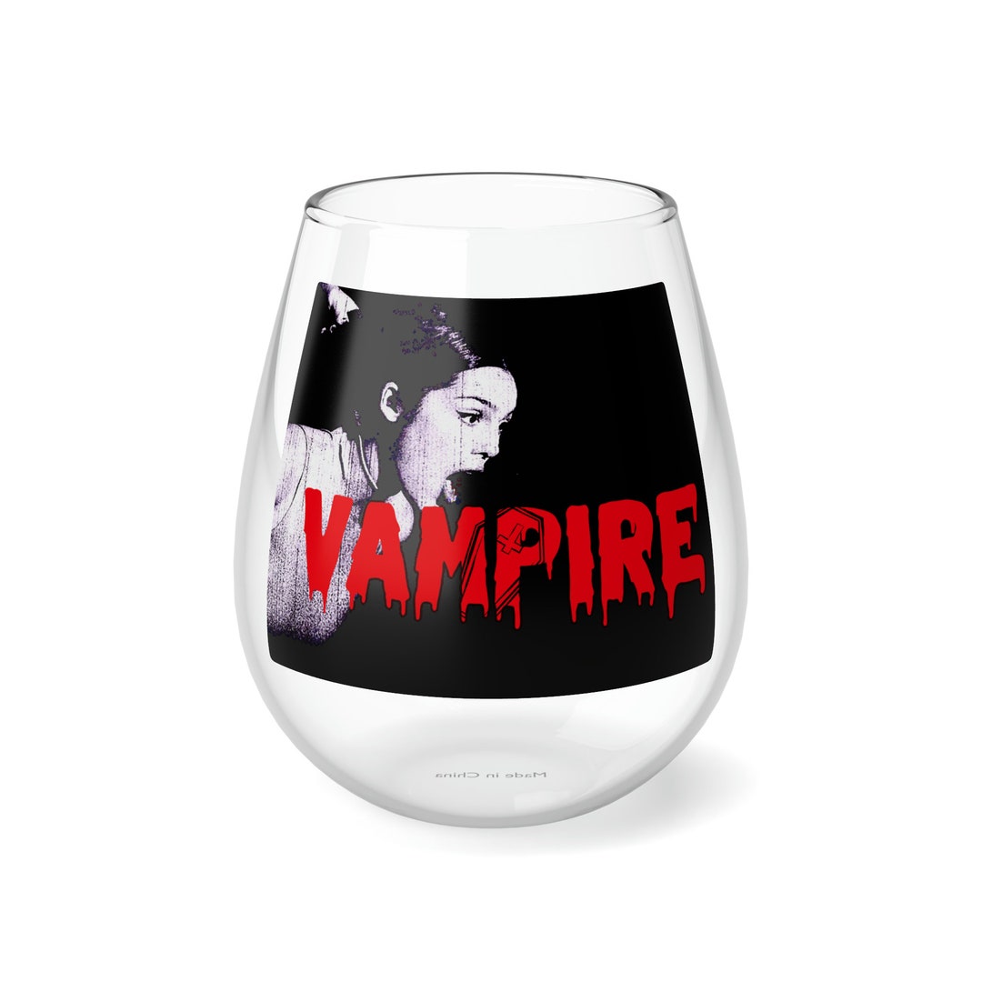 Vampire Theme Olivia Rodrigo Stemless Wine Glass, 11.75oz Cup - Etsy