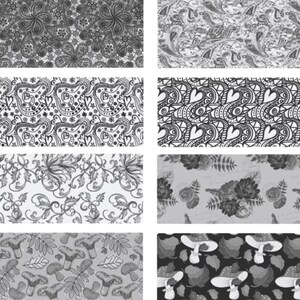 45 Lace Patterns Procreate Brushes Set , Stocking Textures, Clothing ...