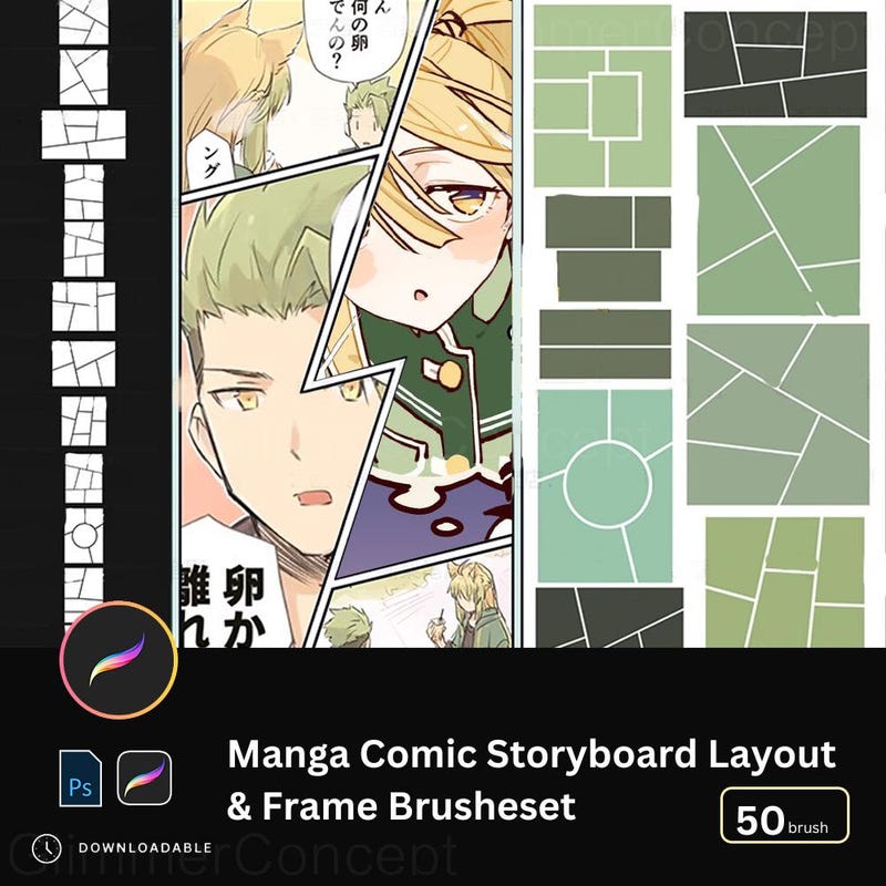 Manga Panels for Wall - Etsy