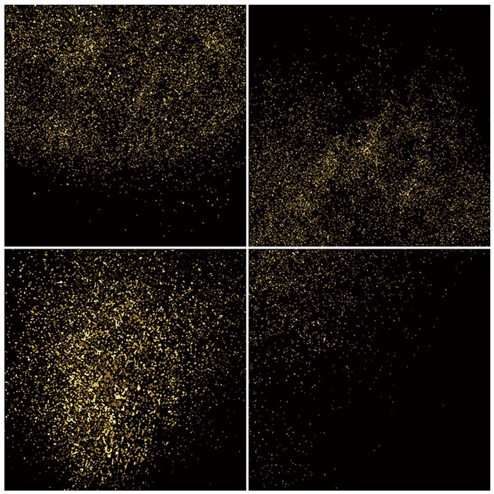 Gold Glitter Overlay Clipart, Silver and Gold Glitter Png Overlays ...