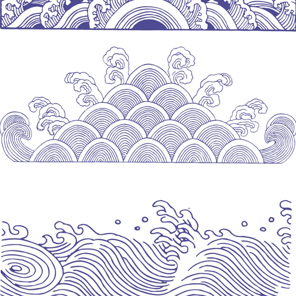 29 Japanese Sea Wave Pattern Illustrator File , Vector Files Chinese ...