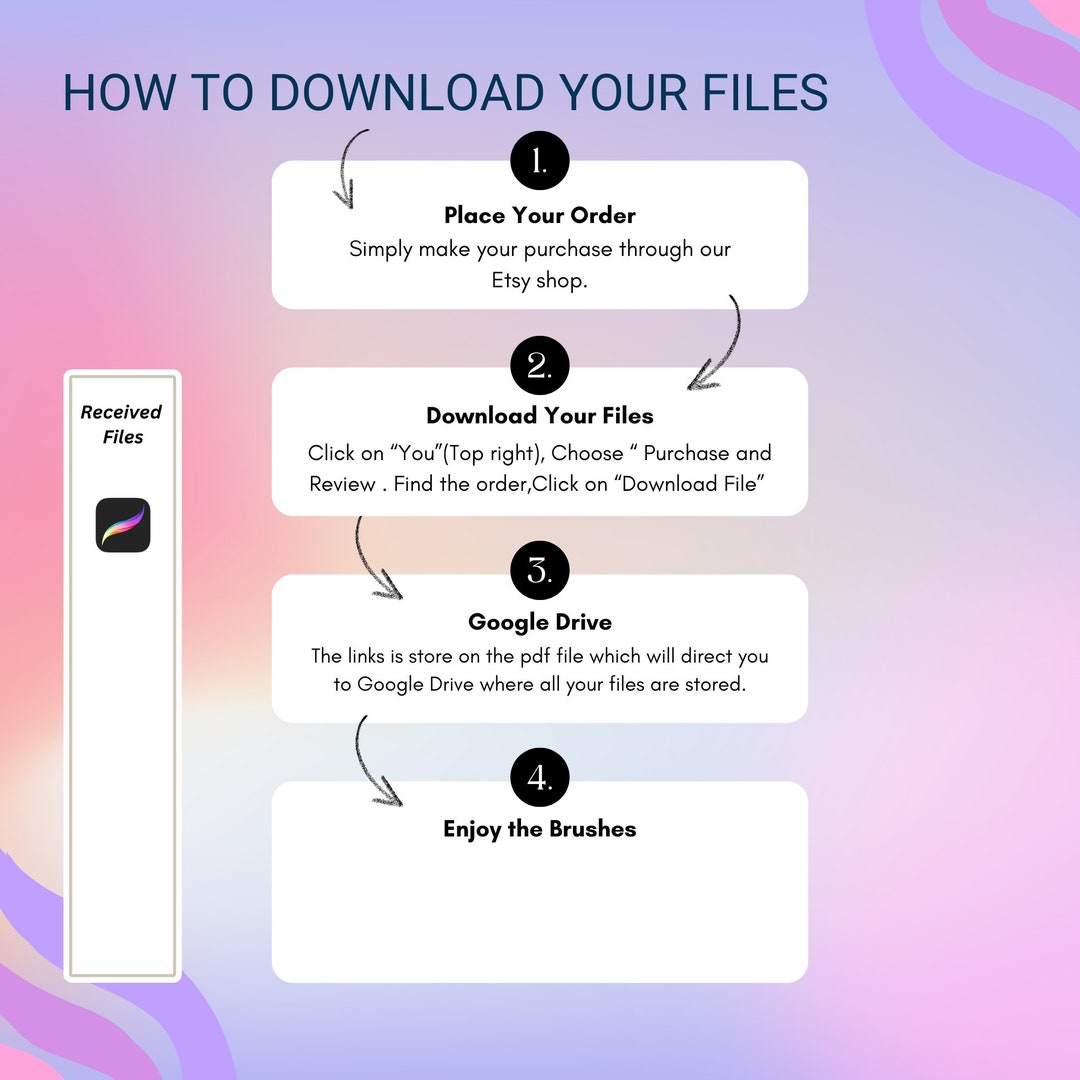 50 Noise & Grain Texture Procreate Brush Half Tone Retro Add Distressed ...