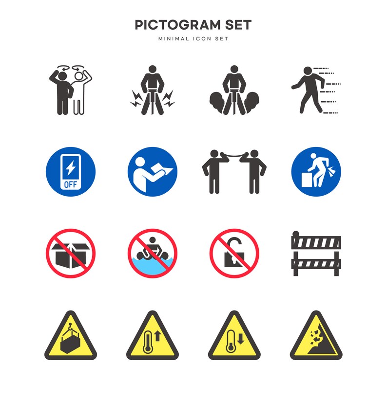 Custom Safety Signages Bundle, Printable Safety Signage, Warning Sign ...