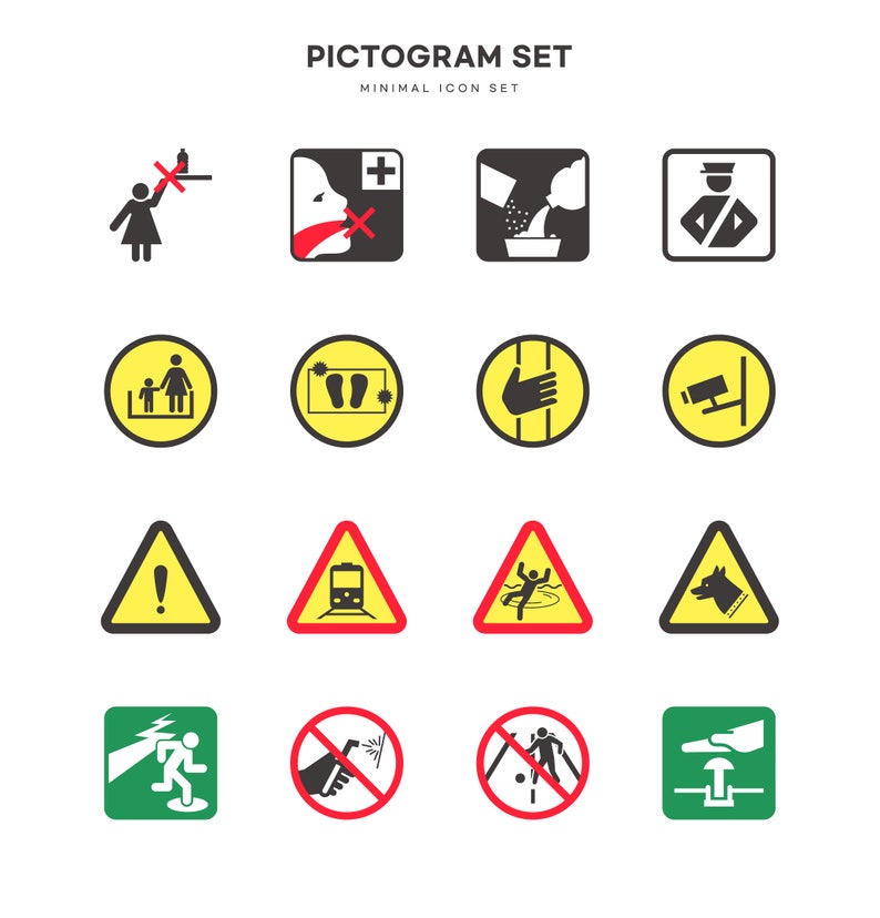 Custom Safety Signages Bundle, Printable Safety Signage, Warning Sign ...