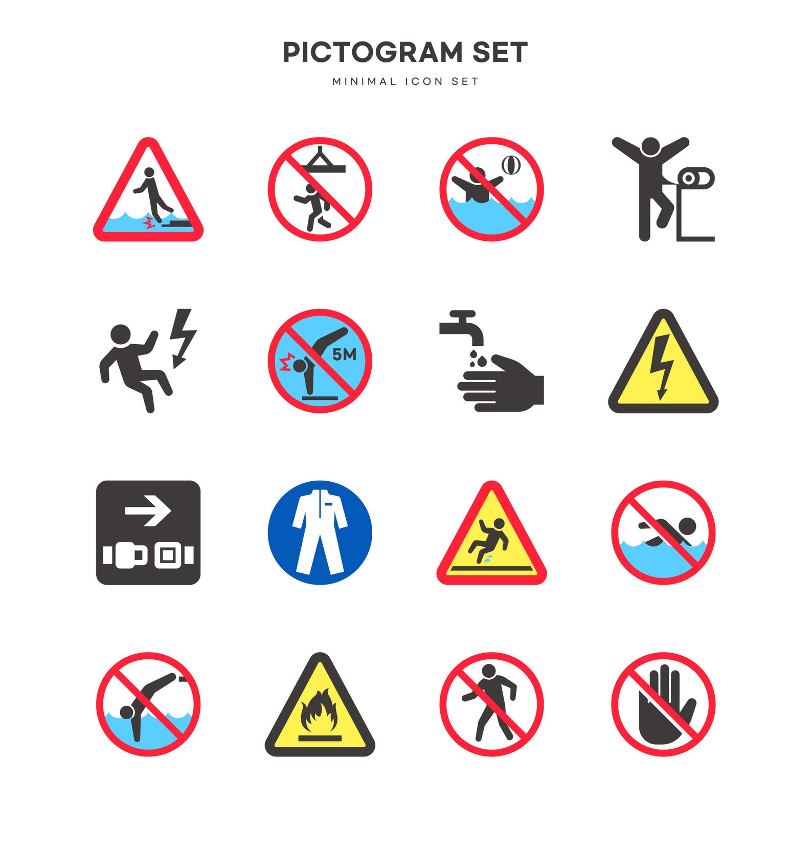 Custom Safety Signages Bundle, Printable Safety Signage, Warning Sign ...