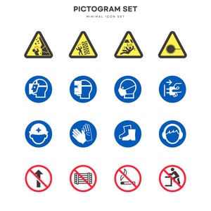 Custom Safety Signages Bundle, Printable Safety Signage, Warning Sign ...