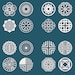 Chinese Window Screen Carving Pattern Ornament Seamless Digital Paper ...