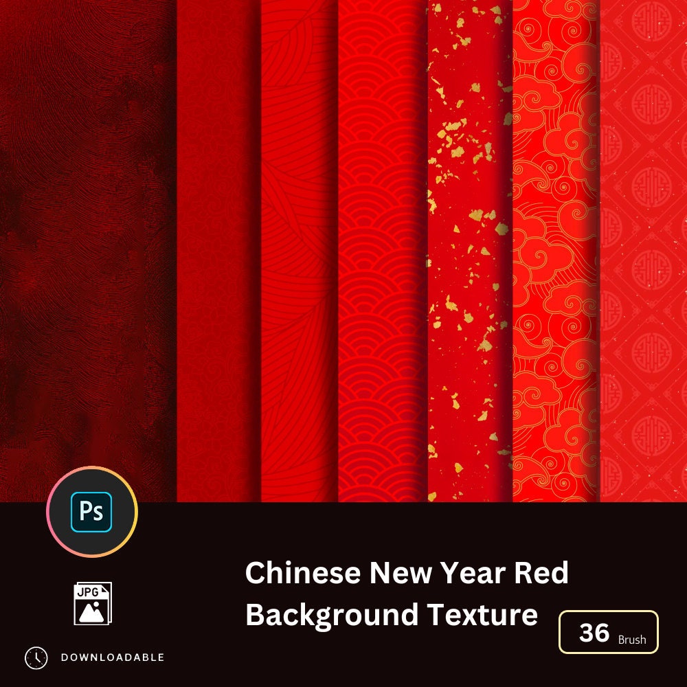 35+ Chinese New Year Red Background | Festive Traditional Pattern JPG ...
