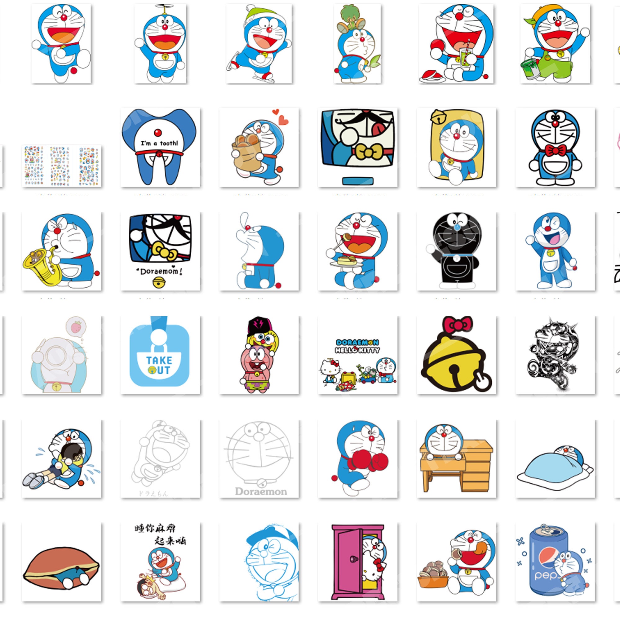 1600 Doraemon SVG, Undle Layered SVG, Cricut, Cut File Cricut, Cutting ...