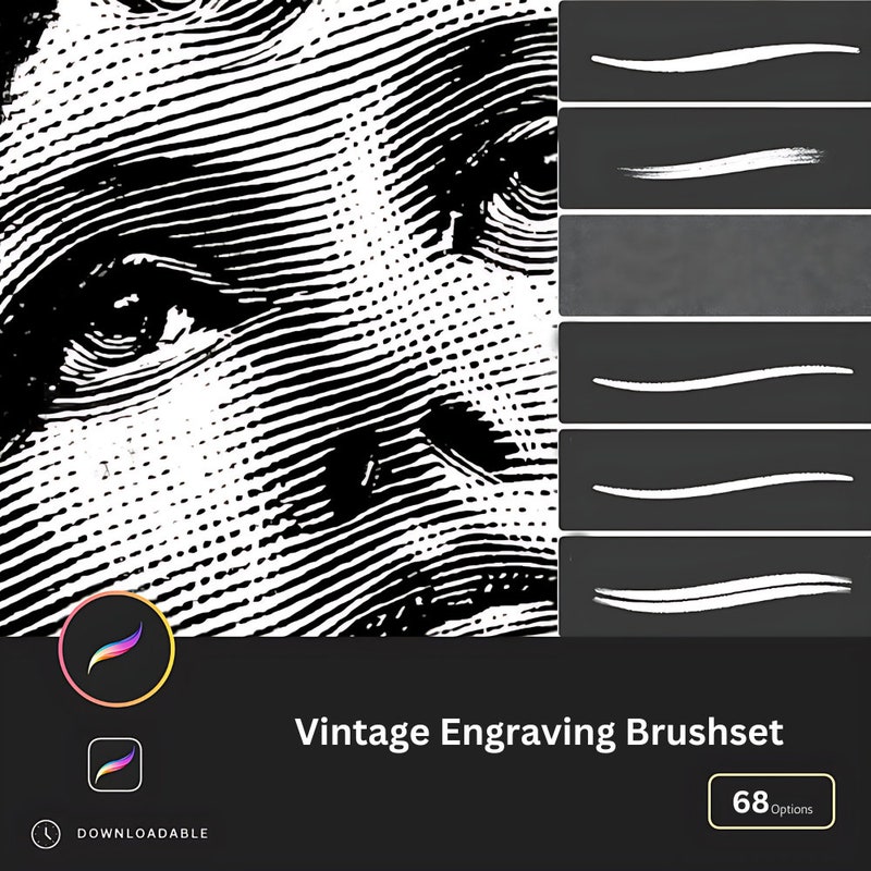 Retro Brushes - Etsy