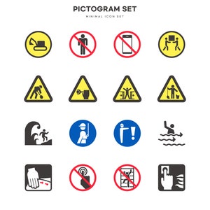 Custom Safety Signages Bundle, Printable Safety Signage, Warning Sign ...