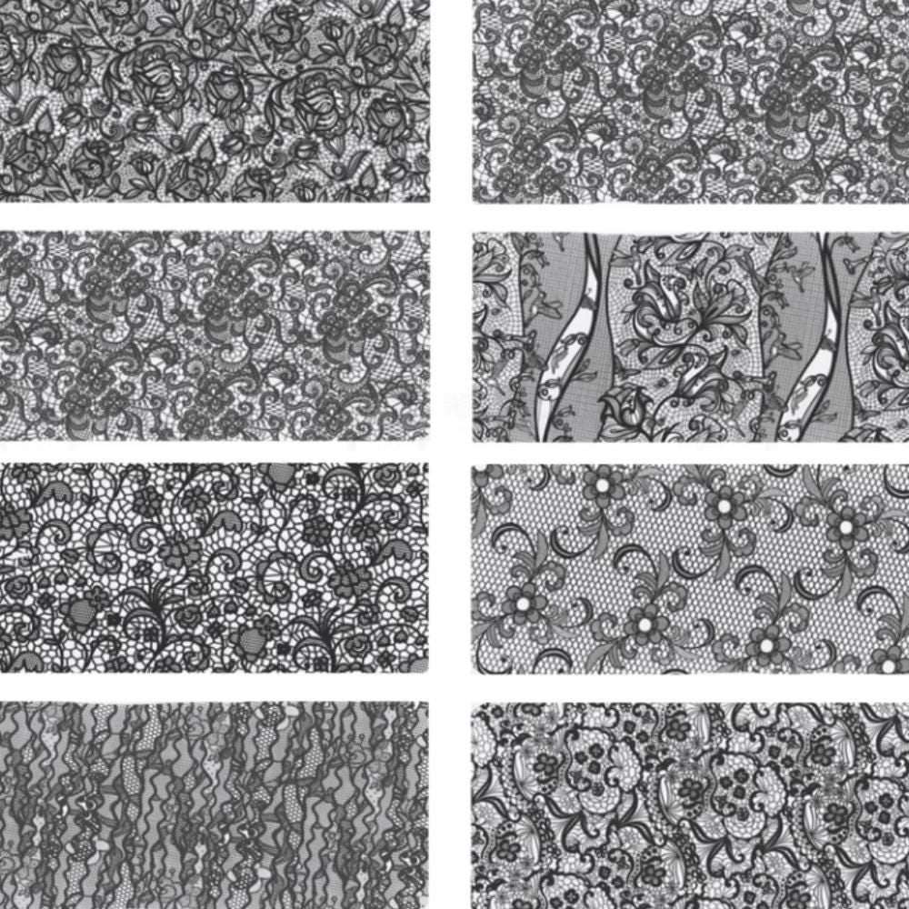 45 Lace Patterns Procreate Brushes Set , Stocking Textures, Clothing ...