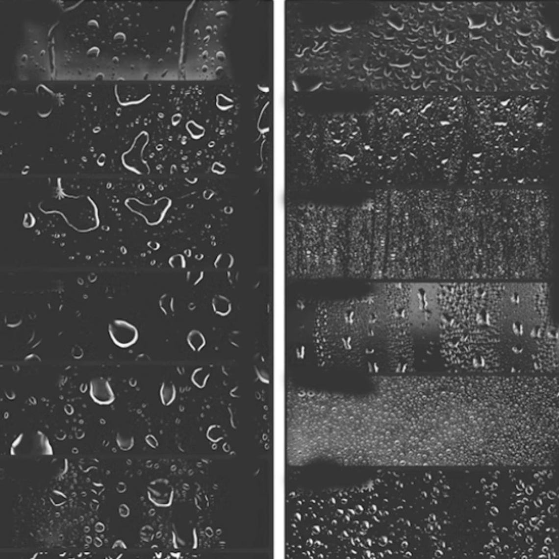 Realistic Glass Effect Brushes, Water Mist, Raindrops, Water Droplets ...