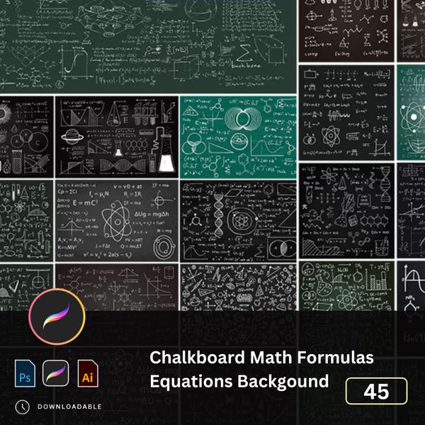 Chalkboard Design - Etsy