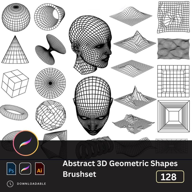 3d Line Drawing - Etsy