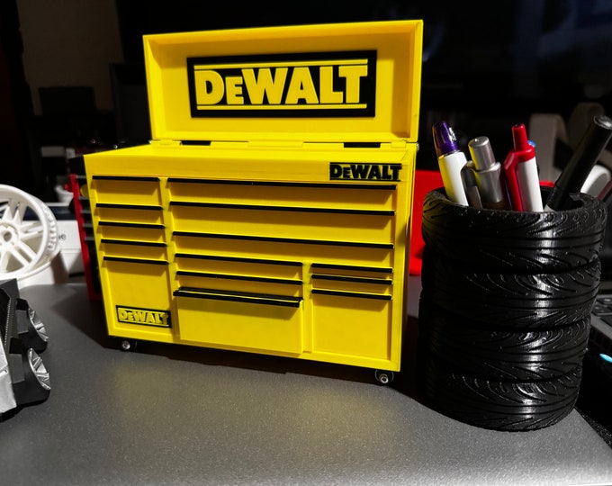 Desktop Miniature Dewalt Tool Box 3D Printed - Etsy