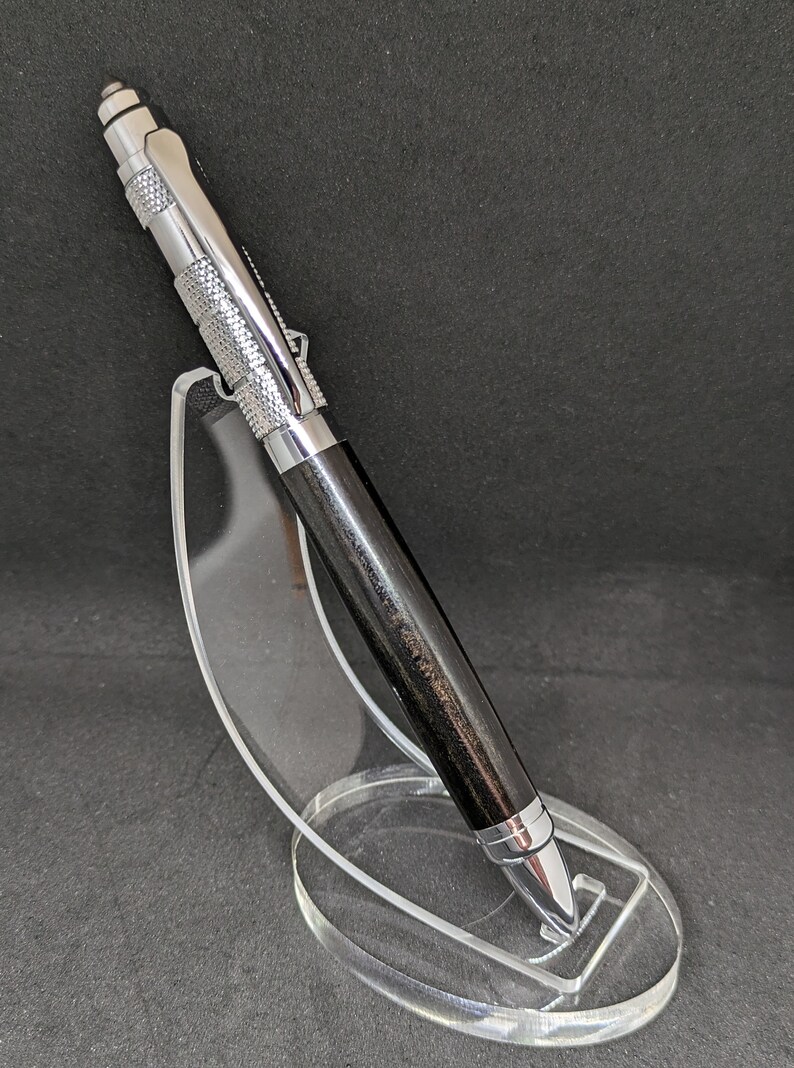 Gaboon Ebony Tactical Pen - Etsy