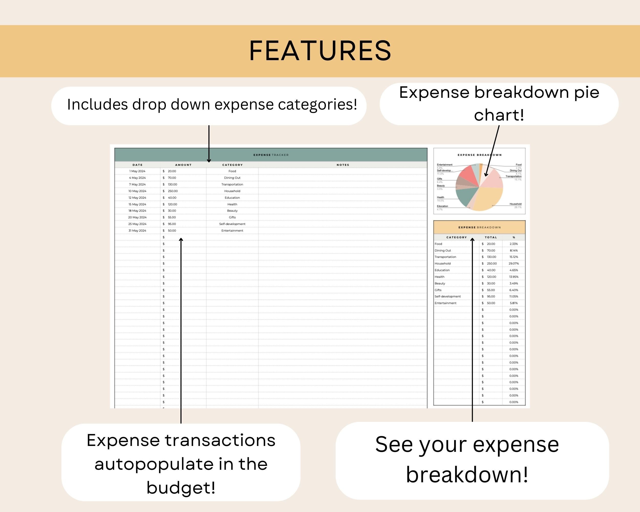 Budget Planner Google Sheet Monthly Budget Spreadsheet Paycheck Budget ...