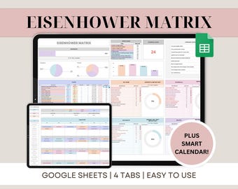 Decision Matrix: Simple Task Priority Tracker Google Sheets Template - Etsy