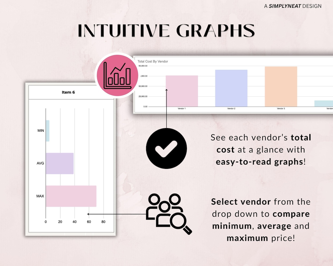 Vendor Comparison Spreadsheet Google Sheets Cost Analysis Tool Price ...