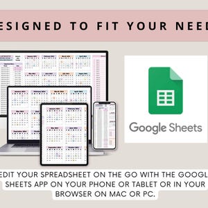 Yearly Calendar Spreadsheet Google Sheets Annual Schedule to Do List ...