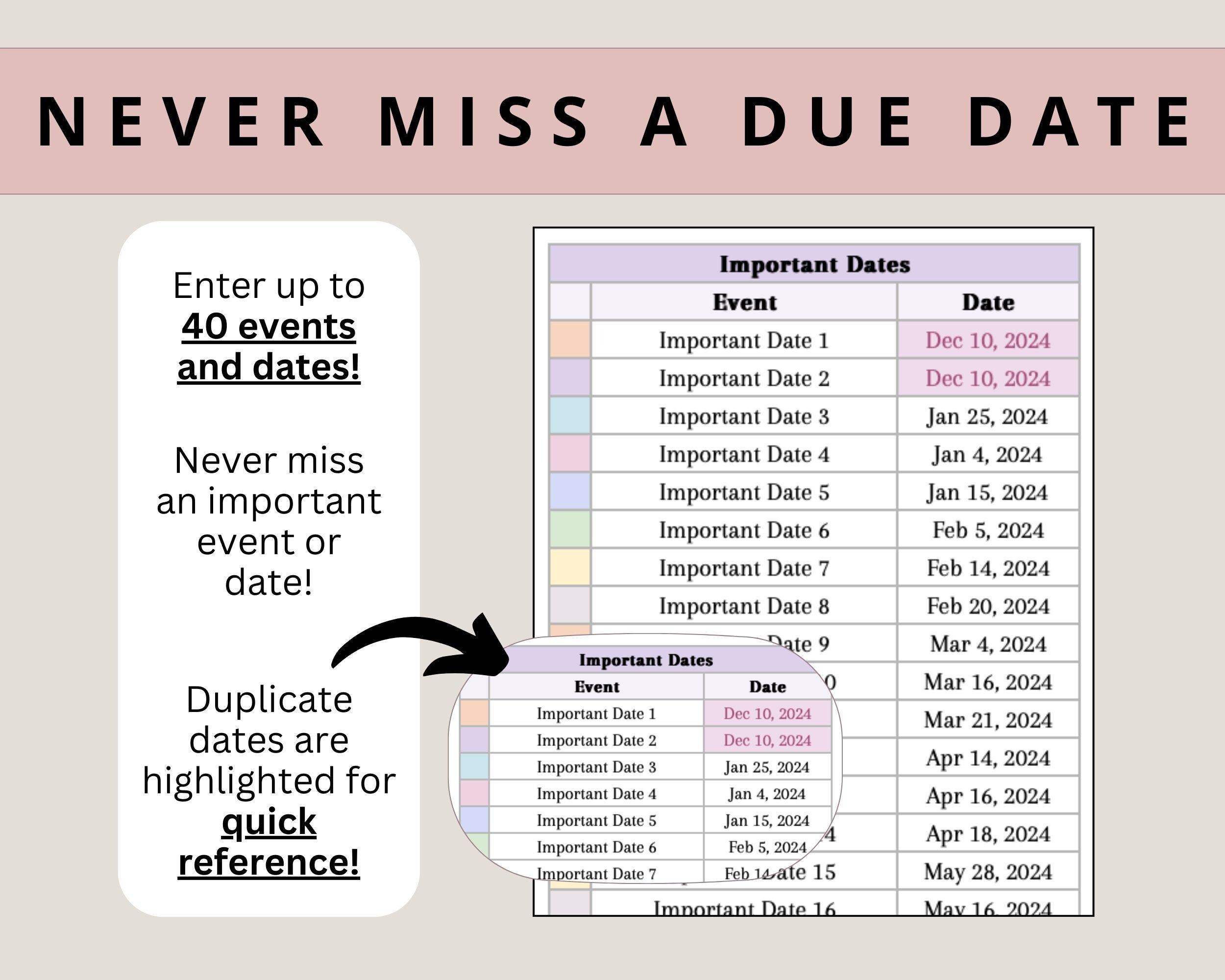 Yearly Calendar Spreadsheet Google Sheets Annual Schedule to Do List ...