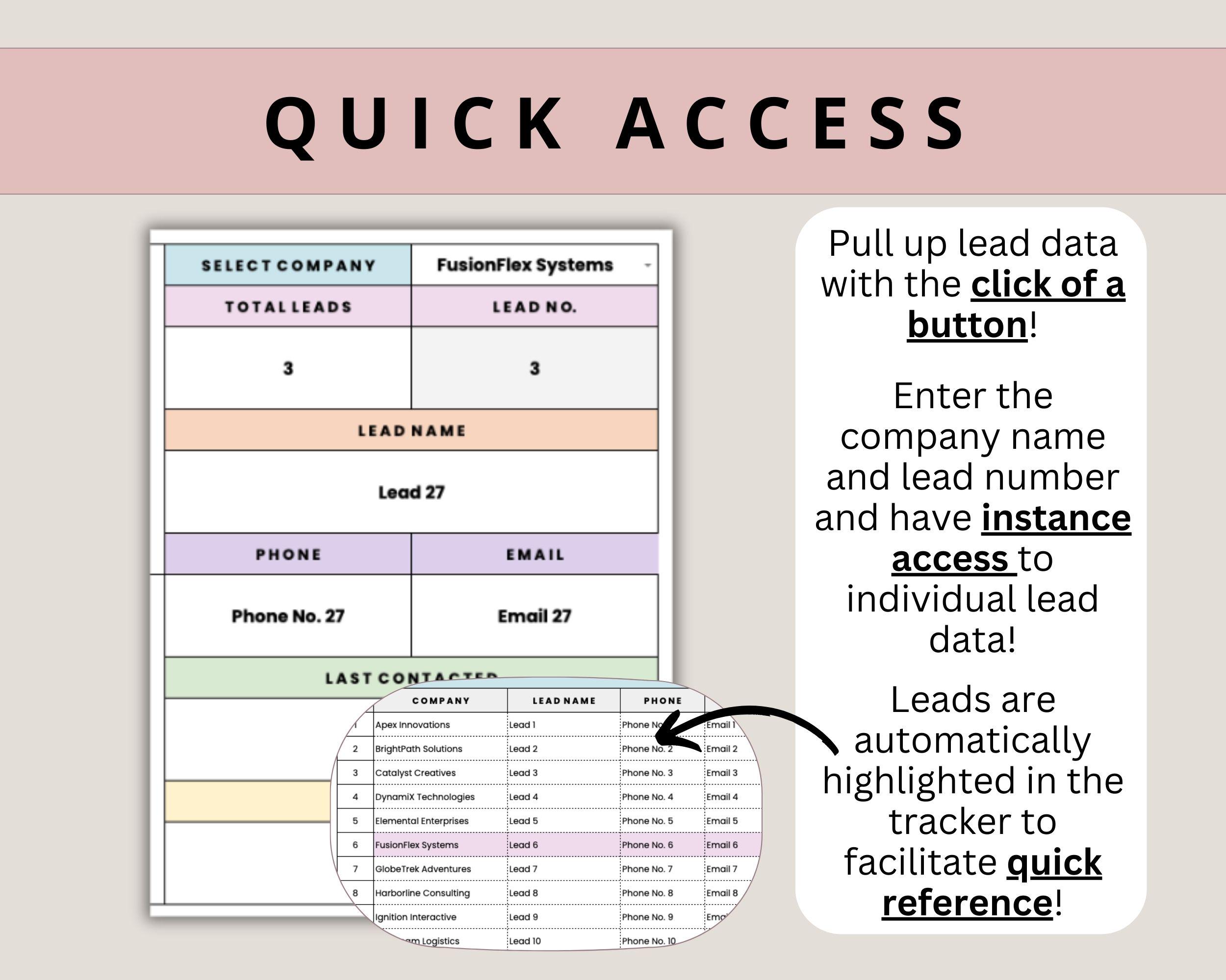 Lead Tracker Spreadsheet Google Sheets Sales Digital Client List ...