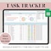 Task Tracker Spreadsheet Smart Calendar Google Sheets to Do List ...