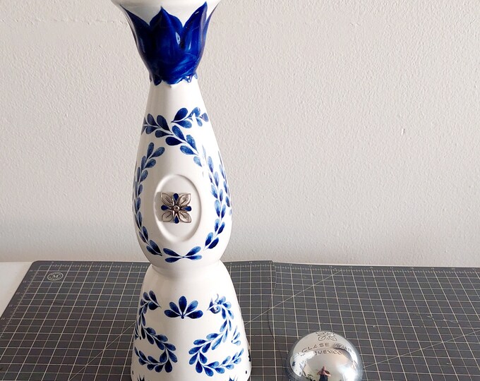 Clase Azul Anejo Rare Empty Ceramic Tequila Bottle With Display Case ...