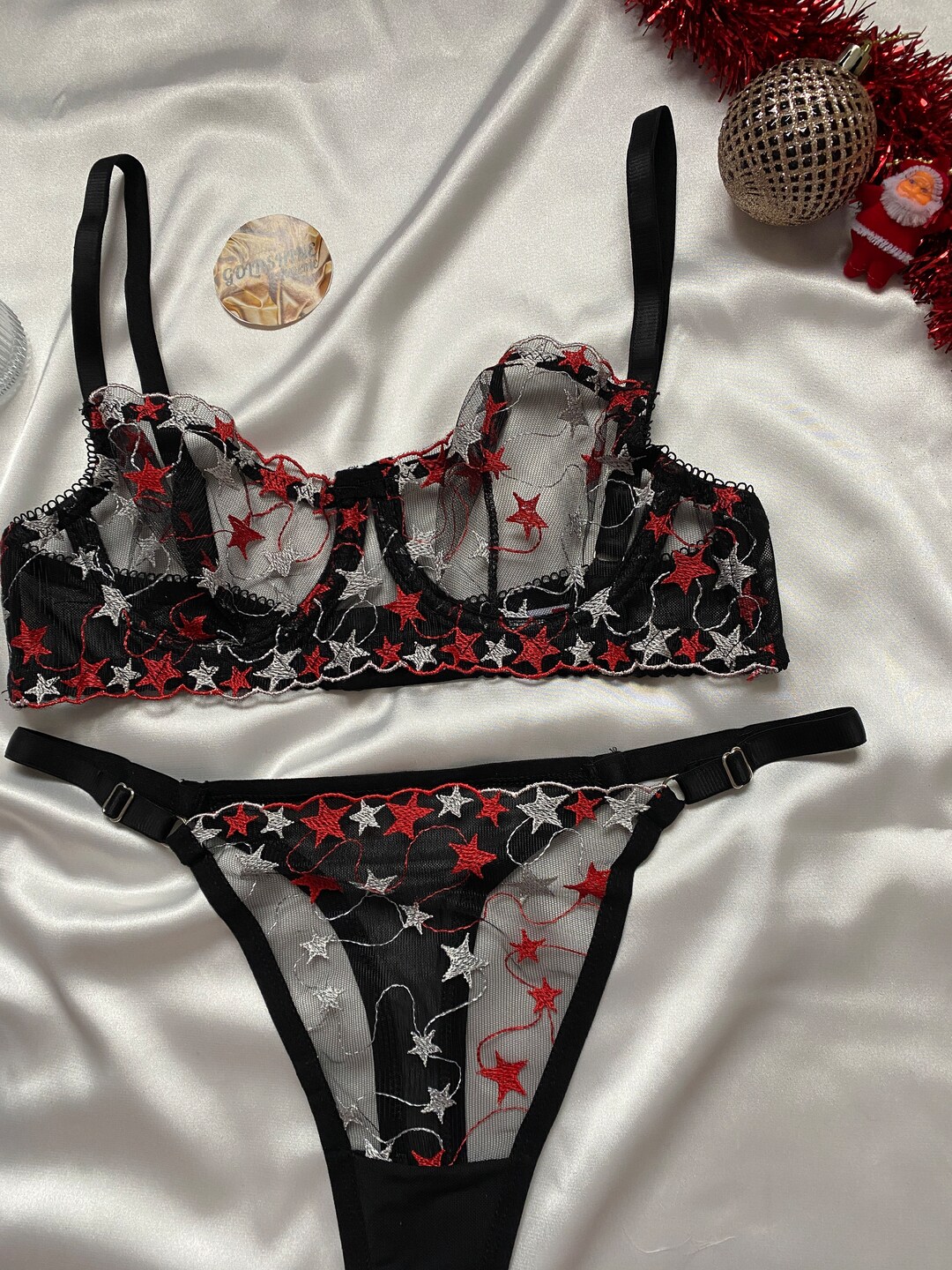 Night Star Bra Set - Etsy