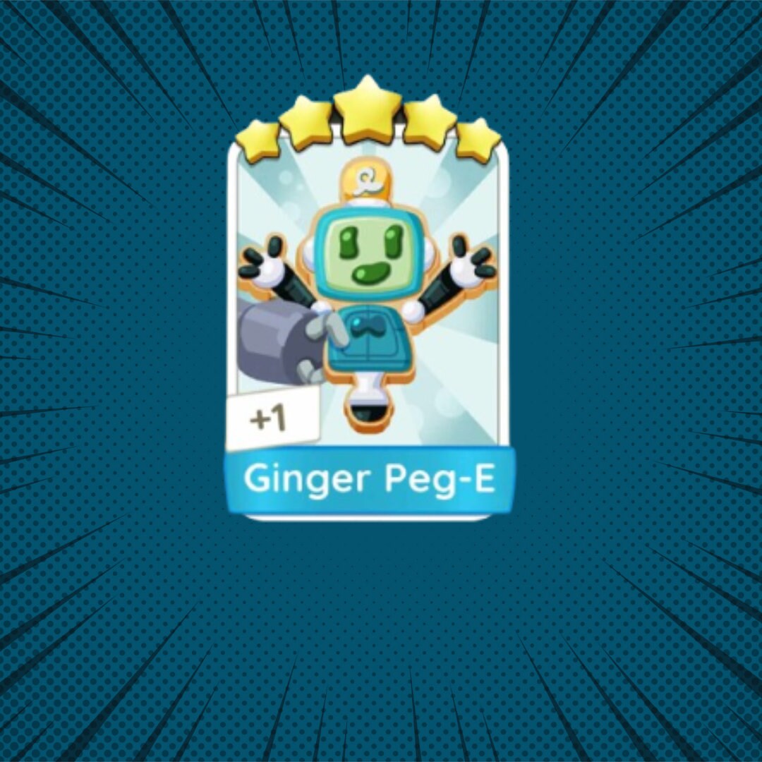 Ginger Peg-e 5 Star Monopoly Go Sticker Set 10 5 Star - Etsy