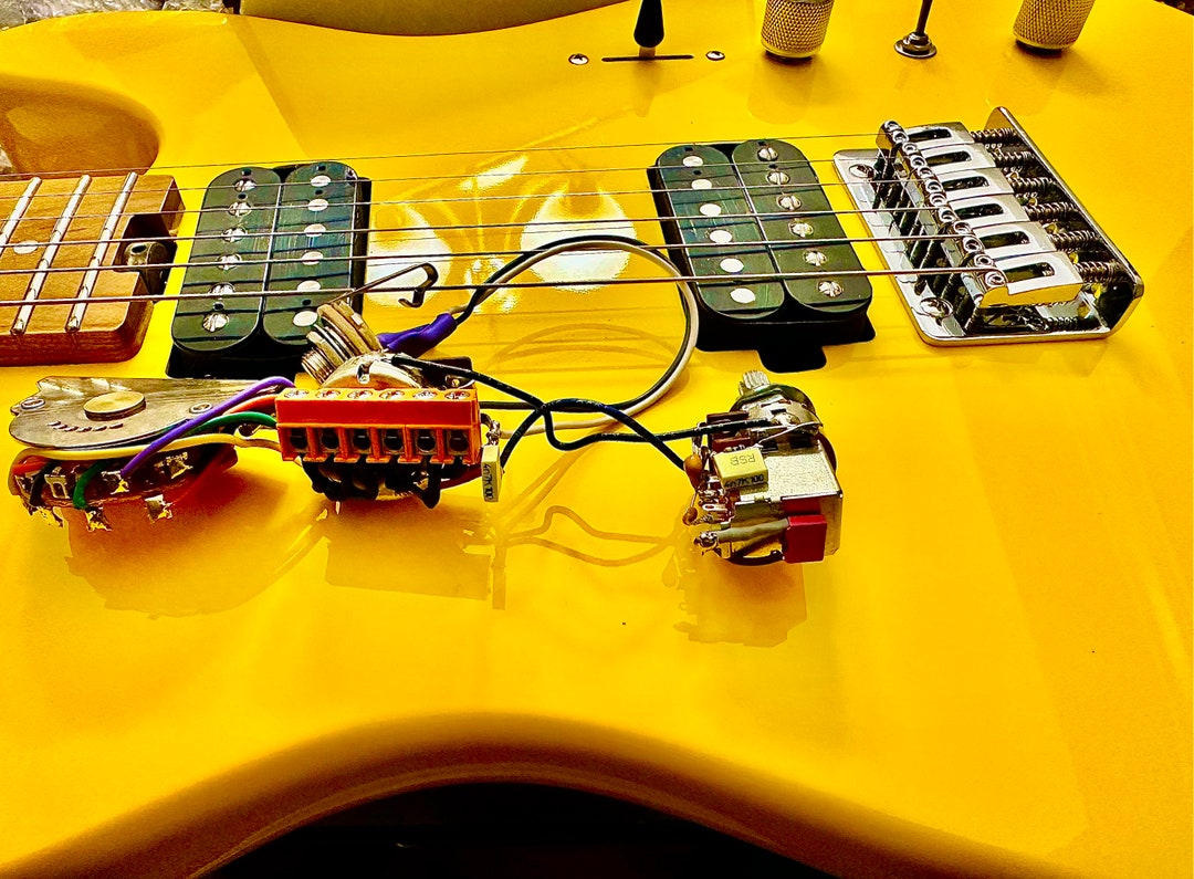 Telecaster Solderless Harness for Humbuckers W/parallel/in Series/out ...