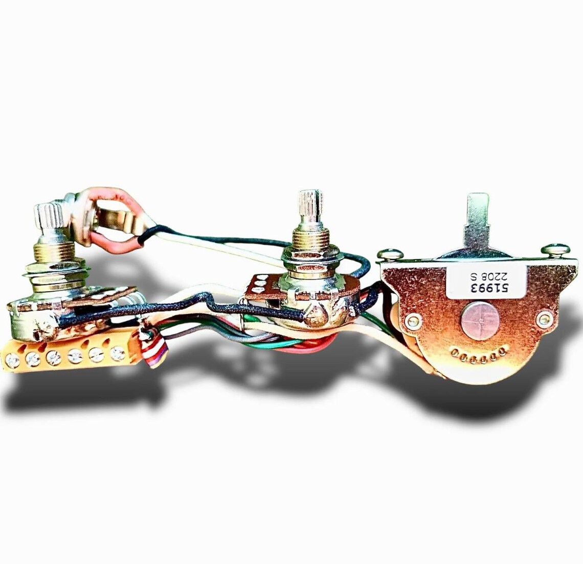 5-way Tele Solderless Reverse Wiring Harness for S H Configuration Pro ...