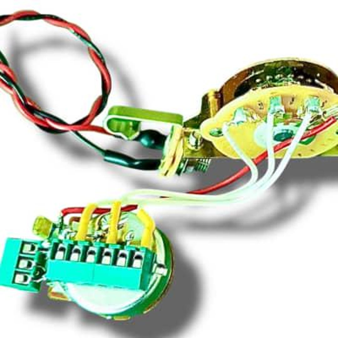Strat Solderless HSS Wiring Harness 1 500k Volume 5 Way Switch Jake E ...