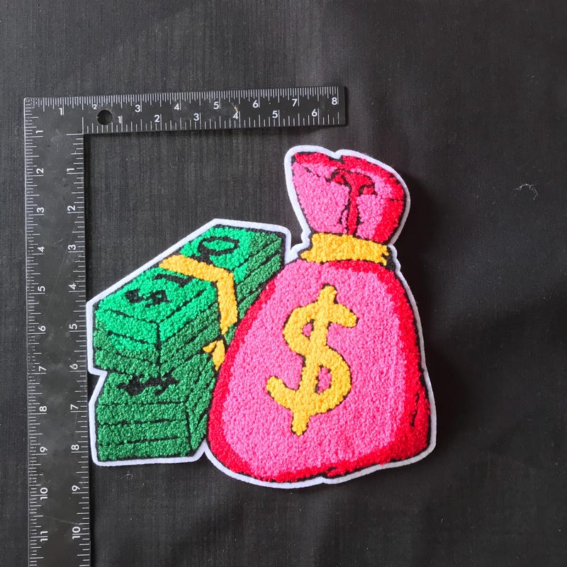 Money Bag Patch - Etsy