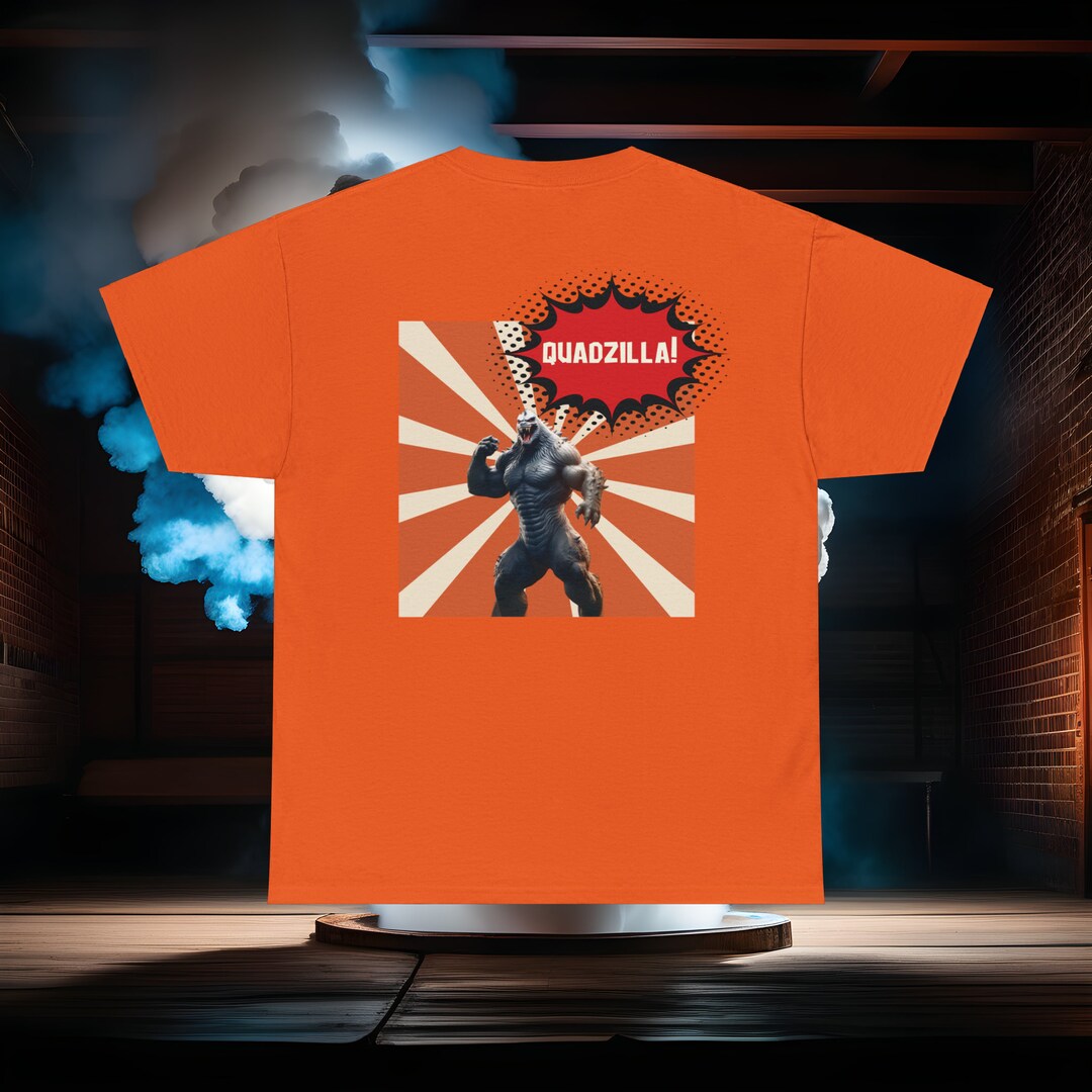 Quadzilla Gym Motivation Shirt, Workout Tank Top, Funny Lifting Hoodie ...