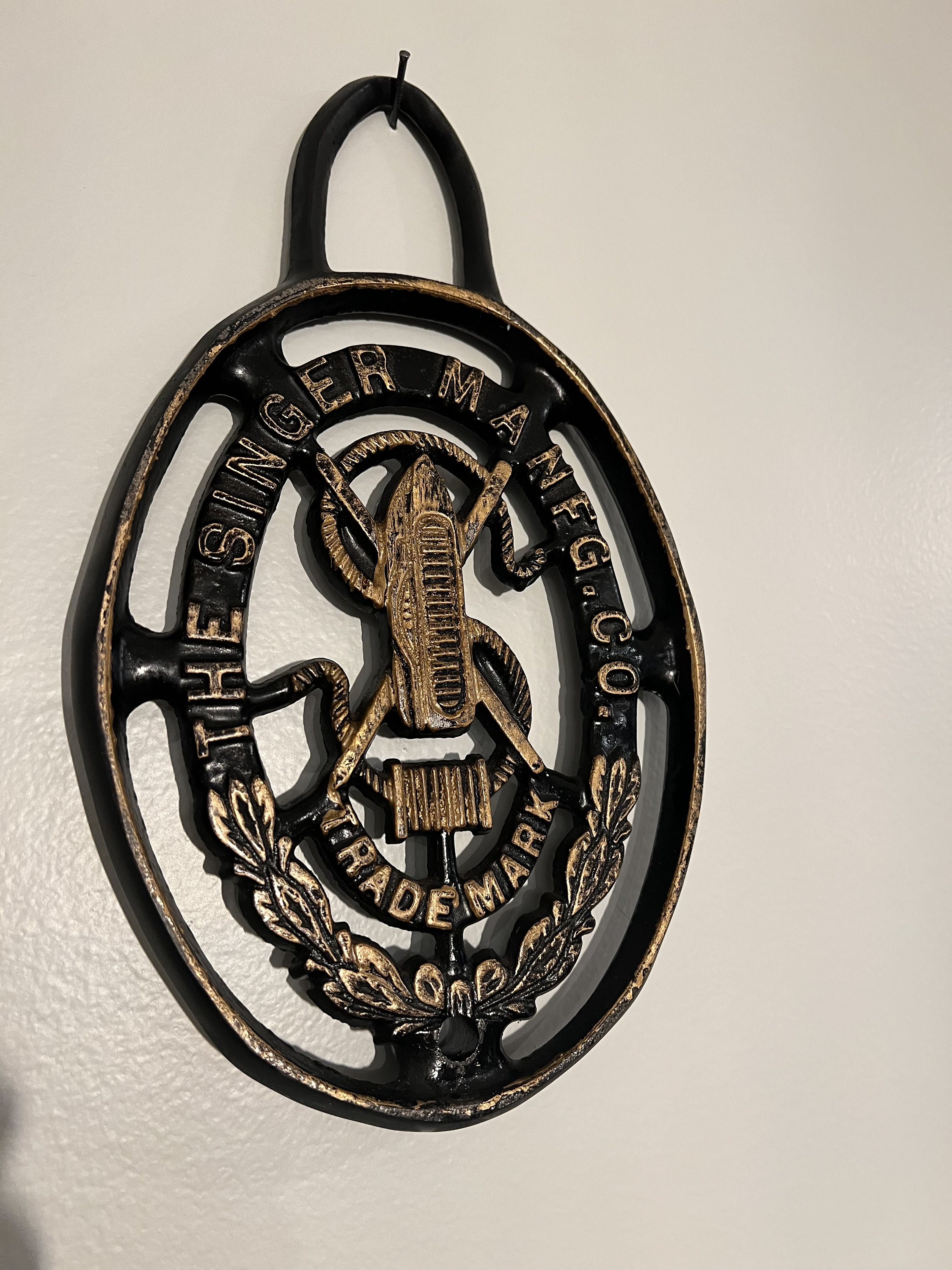 Singer Sewing Machine Treadle Emblem - Etsy