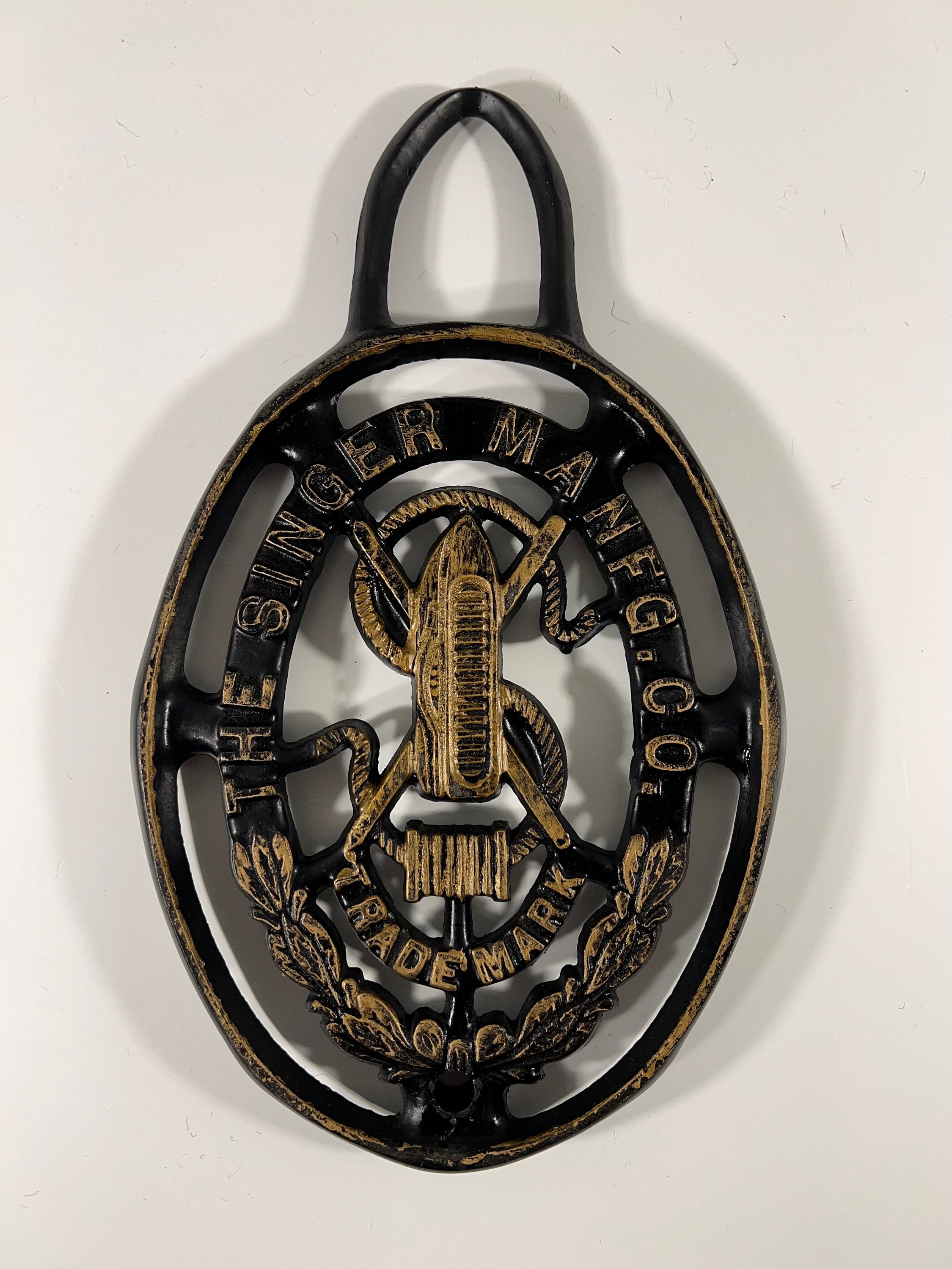 Singer Sewing Machine Treadle Emblem - Etsy