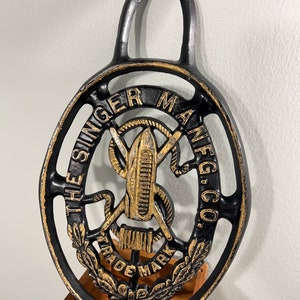 Singer Sewing Machine Treadle Emblem - Etsy