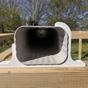 Hydroponic Downspout Horizontal Bracket- 2"x3" - Etsy