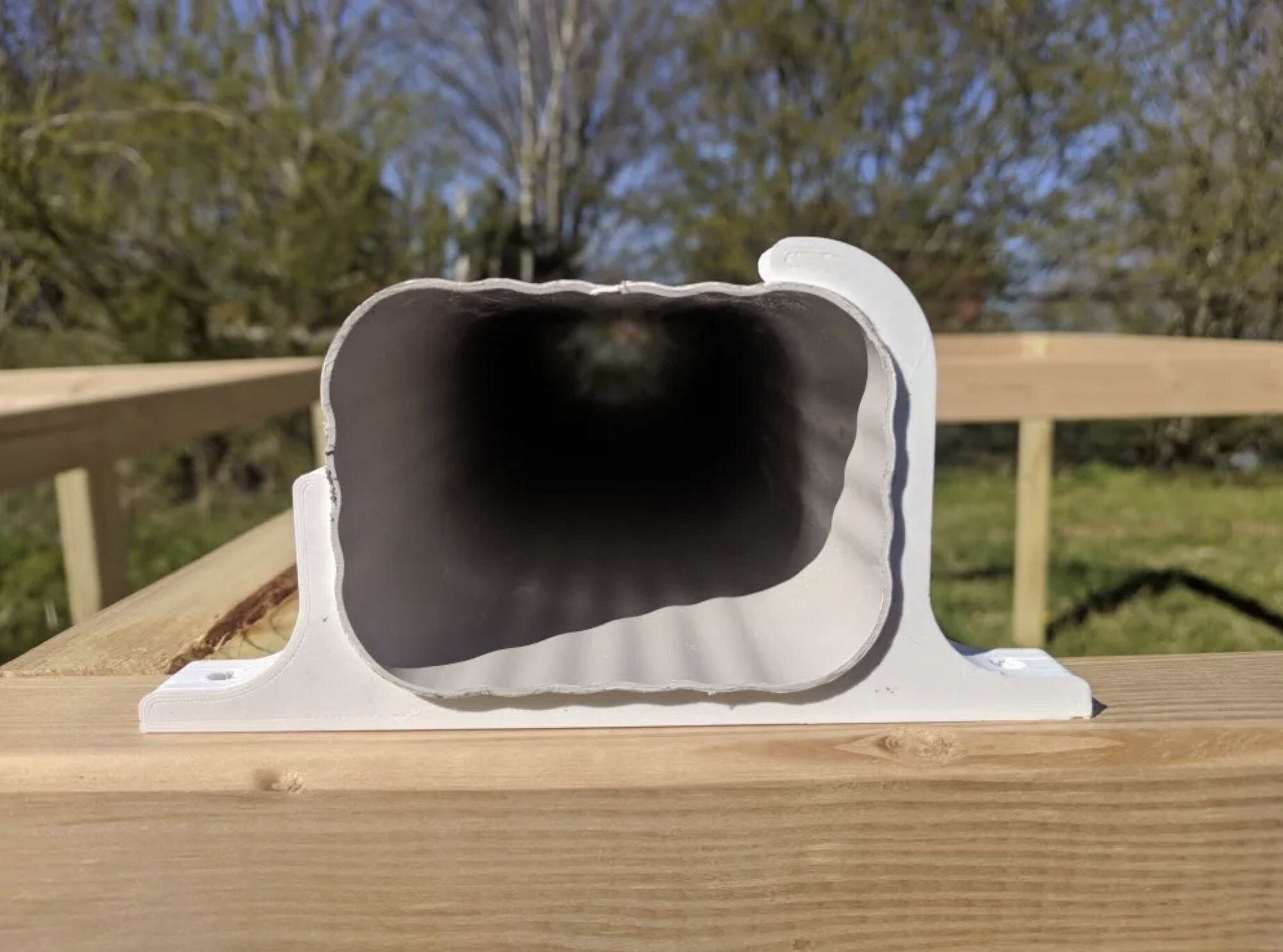 Hydroponic Downspout Horizontal Bracket- 2"x3" - Etsy