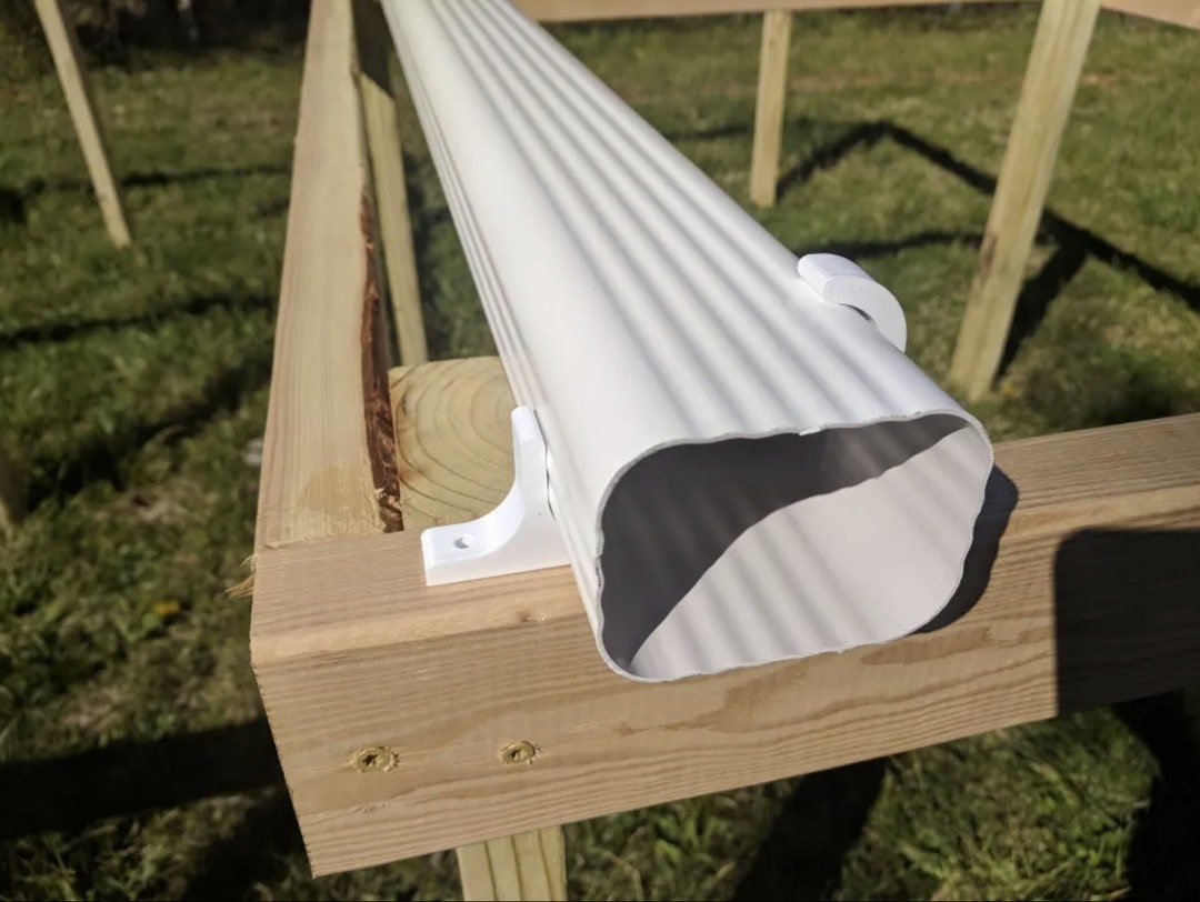 Hydroponic Downspout Horizontal Bracket- 2"x3" - Etsy