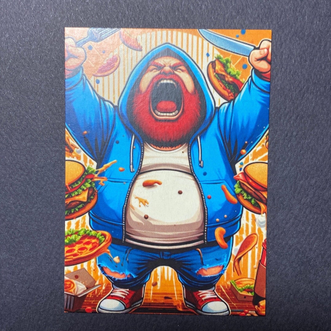 Caseoh Trading Cards animated 1/2 - Etsy