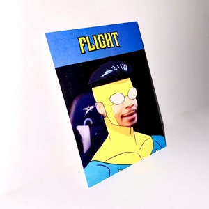 Invincible Flight Trading Card pluhplool - Etsy