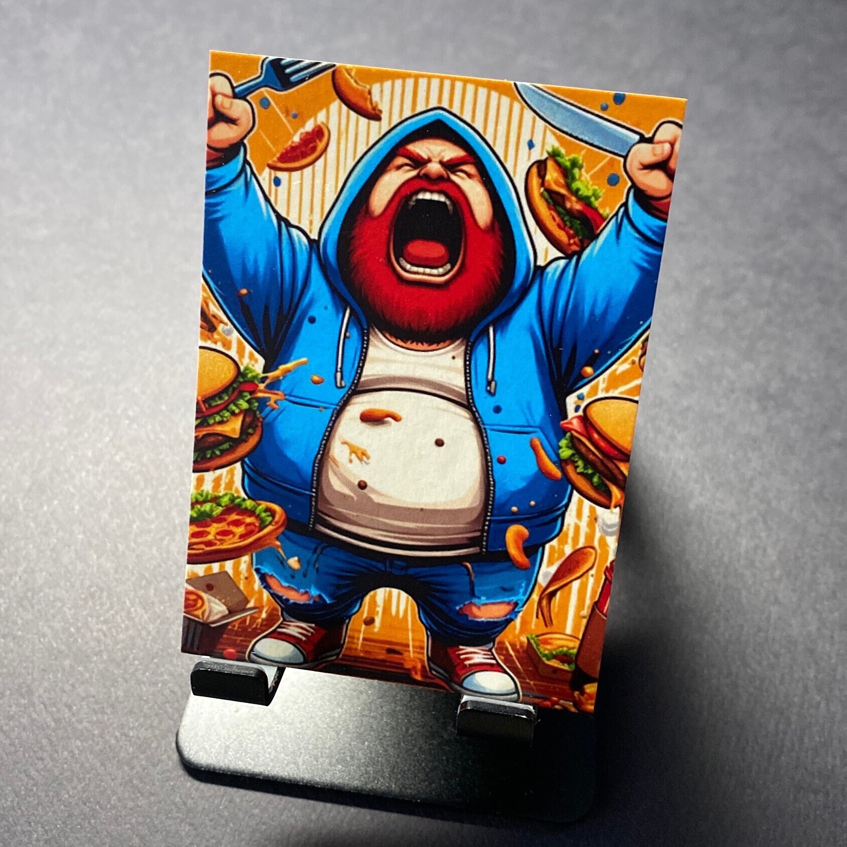 Caseoh Trading Cards animated 1/2 - Etsy