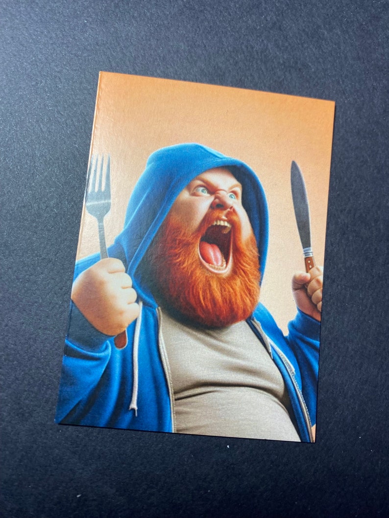 Caseoh Trading Card Alternate Art 2/2 - Etsy