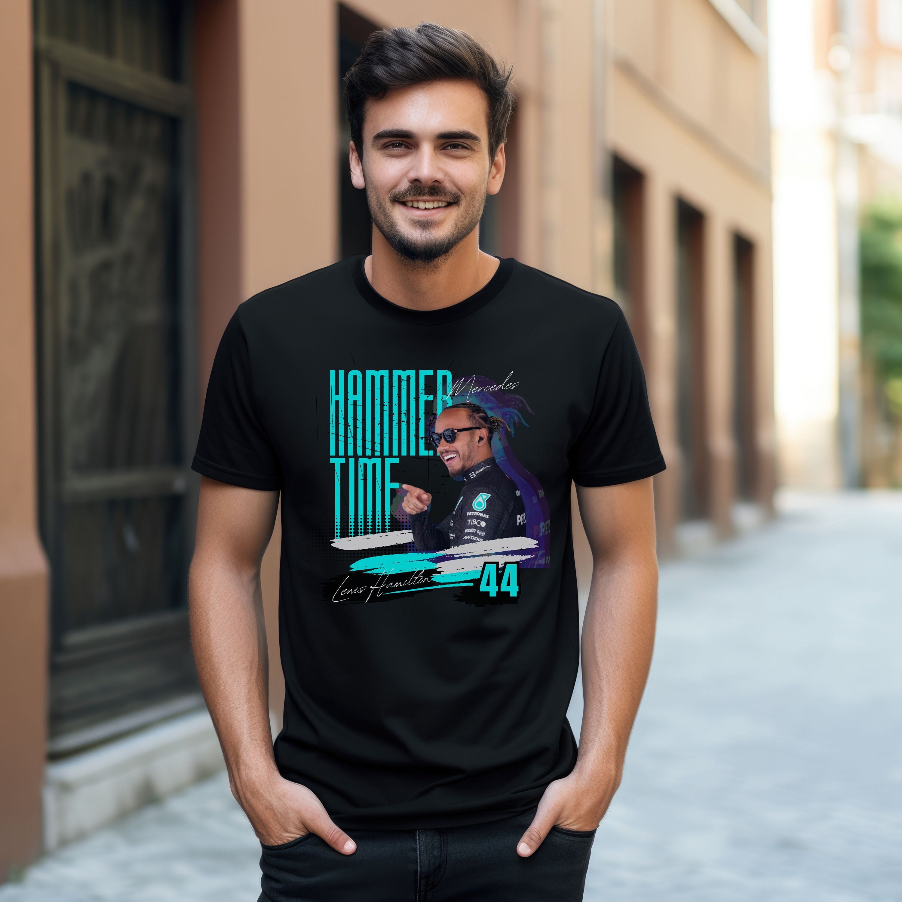 Lewis Hamilton Hammer Time F1 Mercedes Shirt, Funny Shirt, Pun Shirt ...