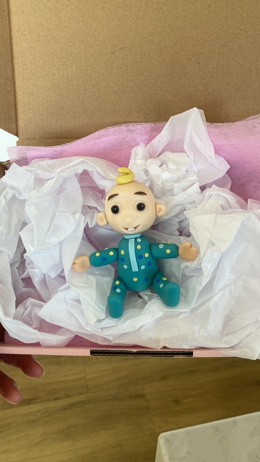 Fondant JJ Cake Topper - Etsy