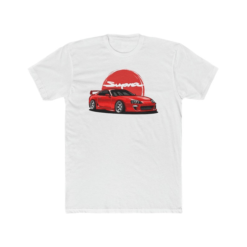 T Shirt Toyota Supra Jdm Design Japanese Cars Tshirt Etsy