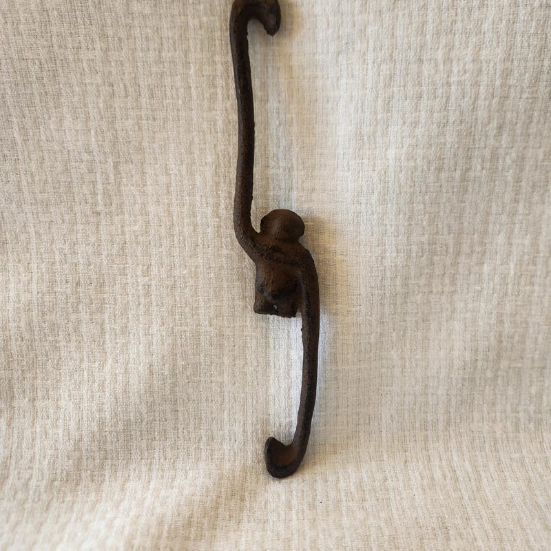 Monkey Wall Hook - Etsy
